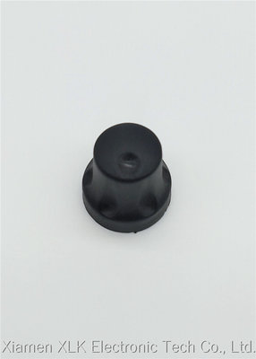 Waterproof Molded Rubber Parts Black Toggle Switch Rubber Dust Cap Boot With Metal Inside