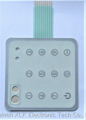 Digital Printing Rubber Membrane Buttons Custom Membrane Keyboard Waterproof