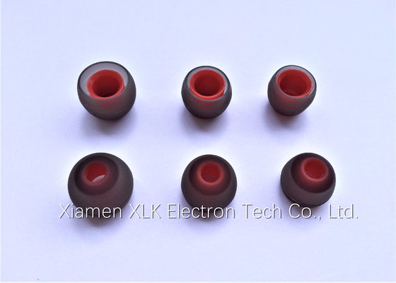 Custom Made Durable Silicone Earbud Covers , Silicone Earphone Tips Washable