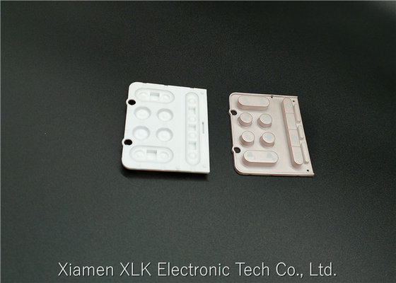Non Toxic Custom Silicone Rubber Keypads With Laser Cutting / Logo Printed