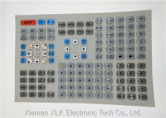Flate Or Tactile Key Industrial Numeric Keypad / Flexible Waterproof Keyboard