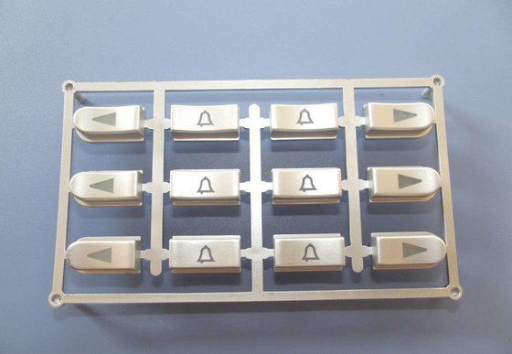 Waterproof Plastic Rubber Keypad With Injection Mold Produce OEM / ODM Available