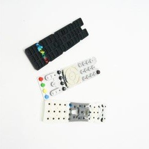 Waterproof Soft 100% Silicone Rubber Button Pad Non Stick Scraps And Dust