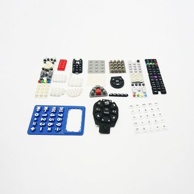 Durable Silicone Numeric Keypad For Telecommunication Equipment Good Force