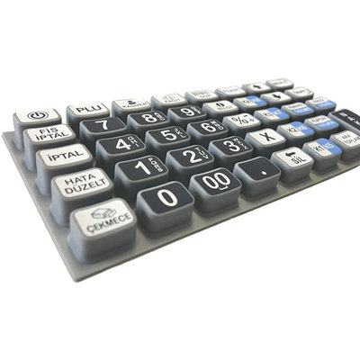 Lightweight Silicone Numeric Keypad Excellent Resistance To Oil / Chemical