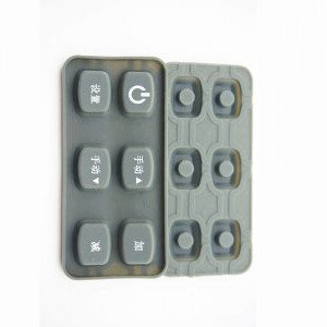 Home Appliance Custom Silicone Rubber Keypads Smooth And Hard Touch Feeling