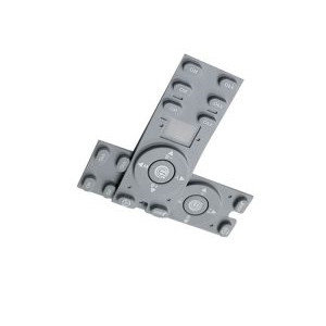 Cojín dúctil del botón de la goma de silicona/resistente de agua flexible del teclado del silicón