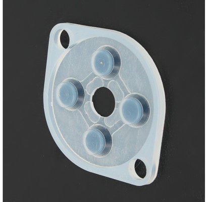 Comfortable Feel Conductive Rubber Buttons , 4 Button Keypad Easy To Clean