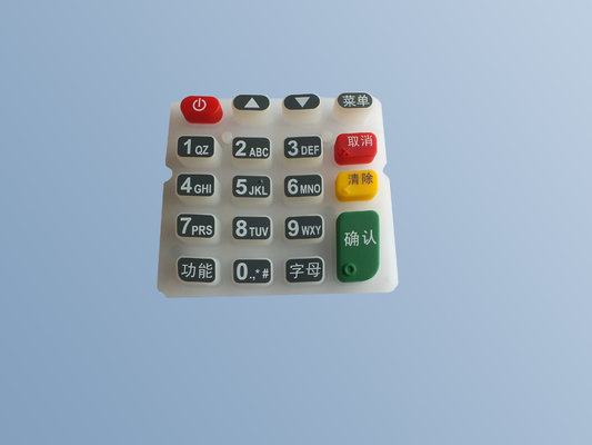 Waterproof Small Silicone Numeric Keypad High Wear - Resisting Eco Friendly
