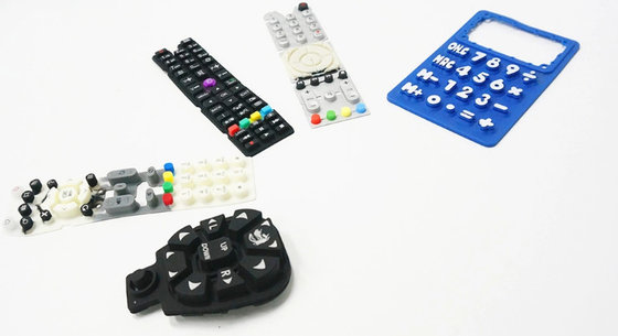 Portable Bluetooth Numeric Keypad / Flexible Rubber Keyboard Oil Proof Acid - Base