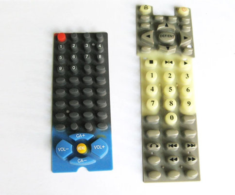 High Grade Remote Control Button Silicone Rubber Products Abrasion Resistance