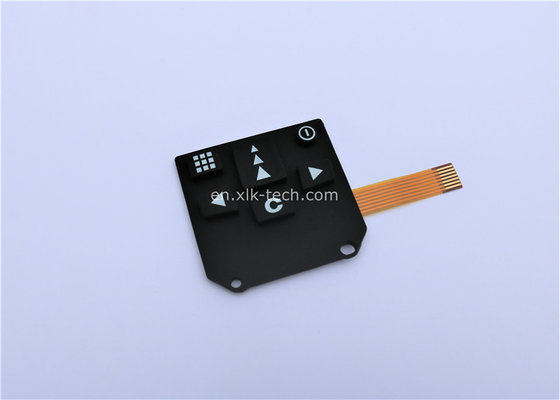 Custom Silicone Push Button with Conductive Rubber Membrane Keypad Made In China