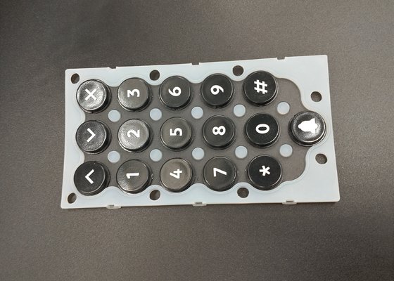 Custom Made Conductive Silicone Rubber Buttons For Electronic Use Silicone Production