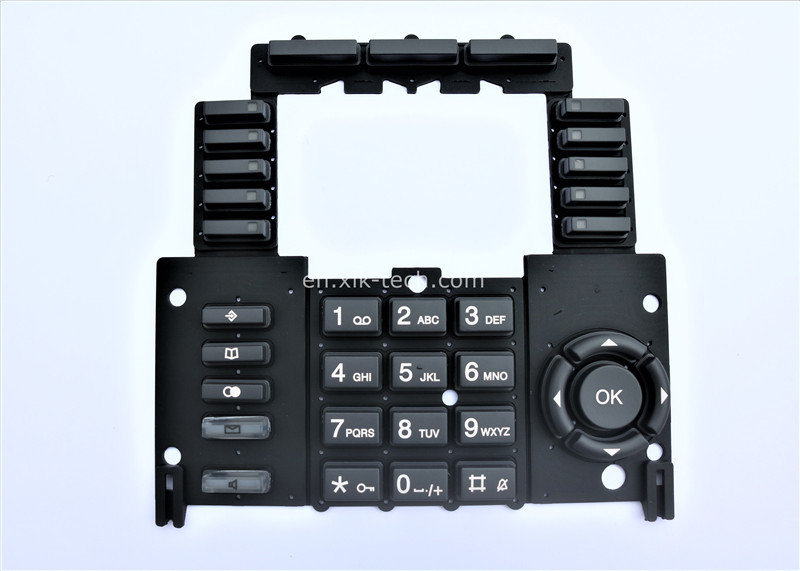 Custom Made Silicone Numeric Keypad For Industrail Machine SGS ITAF Approval Any Color Avilable