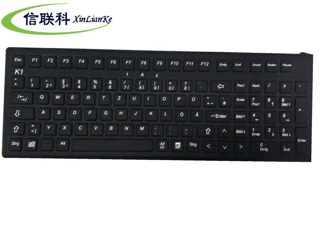 Keyboards Functionable Keypad Portable USB Mini Flexible Silicone For PC Keyboard Foldable for Laptop Notebook Black