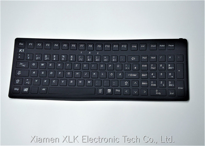 Waterproof Foldable Silicone Keyboard Bluetooth Wireless Type 104 Keys