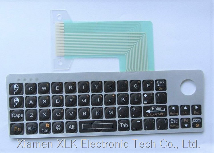 Industrial Remote Control Keypad For Automated Machines With 4 Color Logo Printing