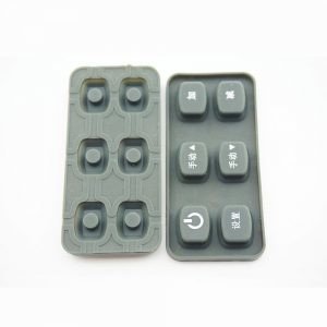 4 Color Printing 6 Button Keypad For Electronic Products Good Heat Resistance