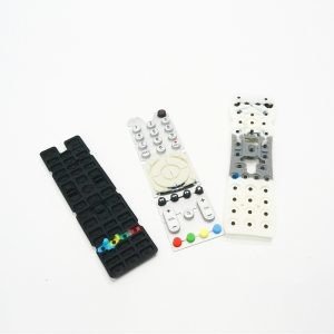 Home Appliance Silicone Rubber Button Pad For Tv Remote Controller Easy To Clean
