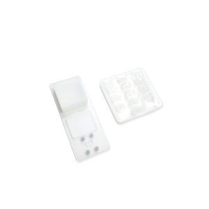White Silicone Rubber Keypad For Hand Held Games / Calculators SGS Approval