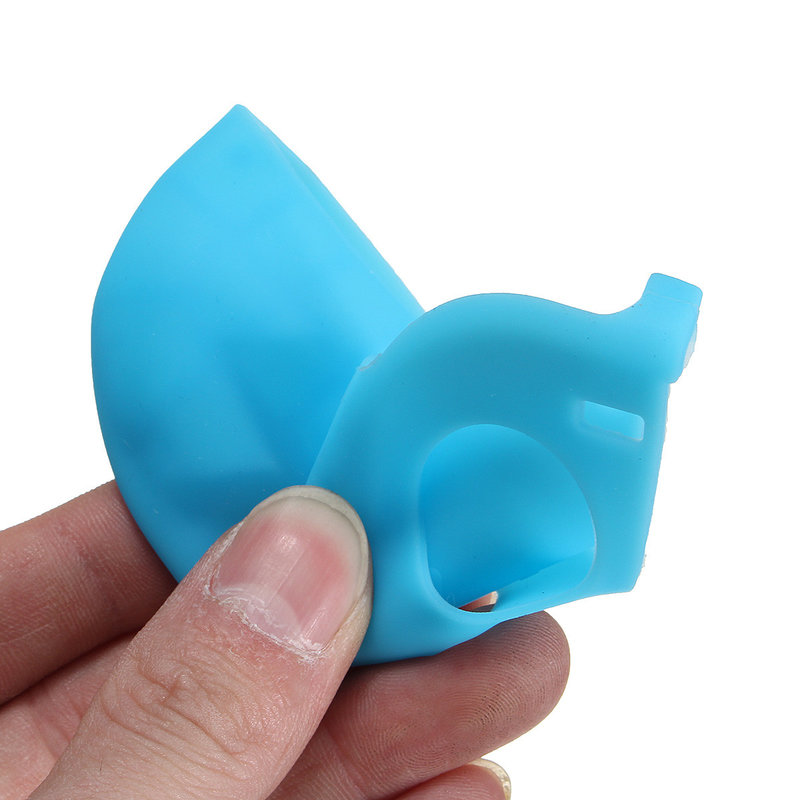 Blue Color Silicone Rubber Products Silicone Cover High Temperatures Resistance