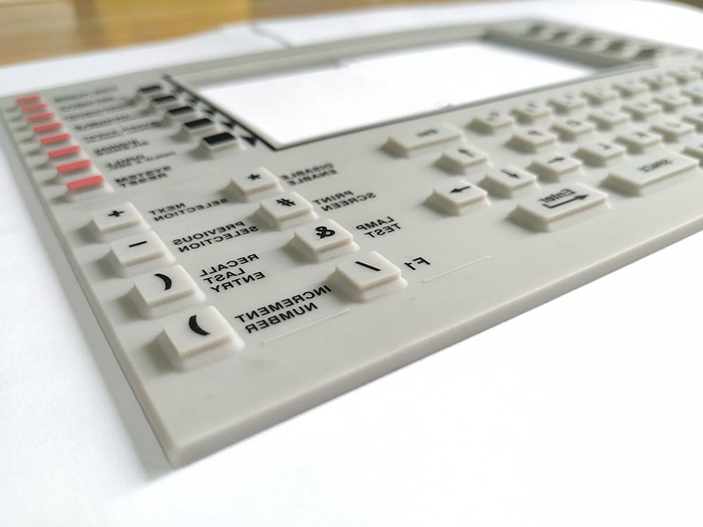 Custom Molding Silicone Rubber Button Silicone Keypad  High Quality Made According to Design Drawing