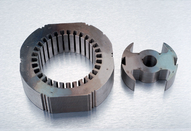 Surface Coated Electrical Motor Stamping , Quality Inspection Motor Stator Core