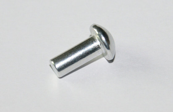 Household appliances Precision Solid Aluminium Rivets , Head diameter 11mm