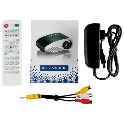 simplebeamer GP8S double HDMI port new mini led projector,Micro Portable game Projector with ATSC,HDTV