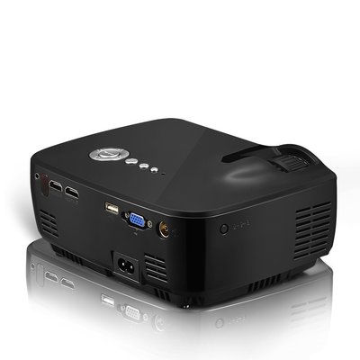 simplebeamer GP70 Portable mini led projector 1200 lumens,support 1080P for home theater by double HDMI