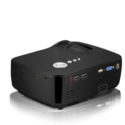 simplebeamer GP70 Portable mini led projector 1200 lumens,support 1080P for home theater by double HDMI