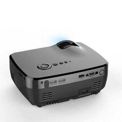 simplebeamer GP70 Portable mini led projector 1200 lumens,support 1080P for home theater by double HDMI