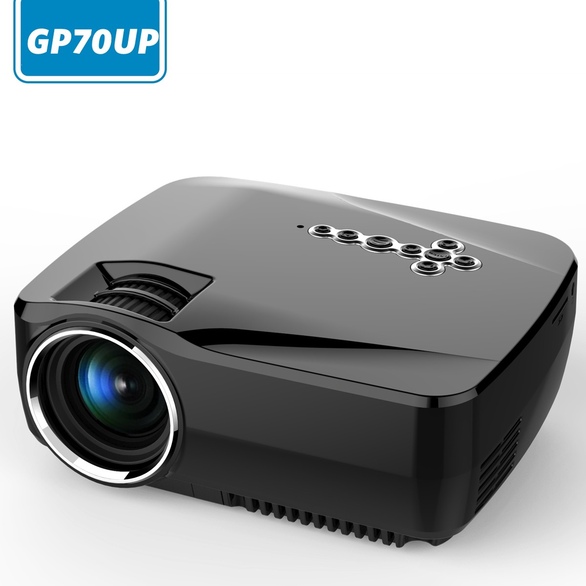 simplebeamer GP70UP Micro Wireless Projector 1200 lumens with Android 4.44 OS,wifi projector Bluetooth