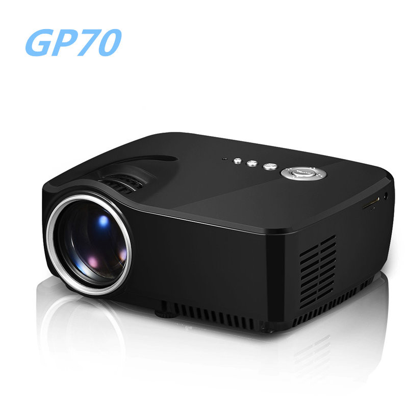 simplebeamer GP70 Portable mini led projector 1200 lumens,support 1080P for home theater by double HDMI