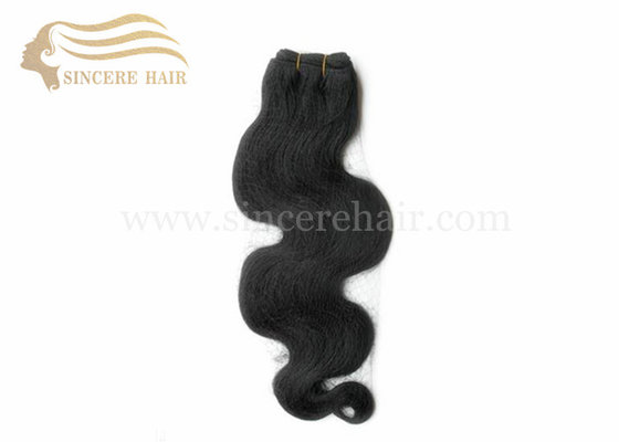 China Hot 20 Inch BODY WAVE Hair Extensions for Sale, 50 CM Black BW Remy Human Hair Weft Extensions 100 Gram For Sale supplier