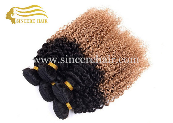 Cheap 22" CURLY Hair Extensions for Sale, 55 CM Black Curly Remy Human Hair Weft Extensions 100 Gram each Piece For Sale supplier