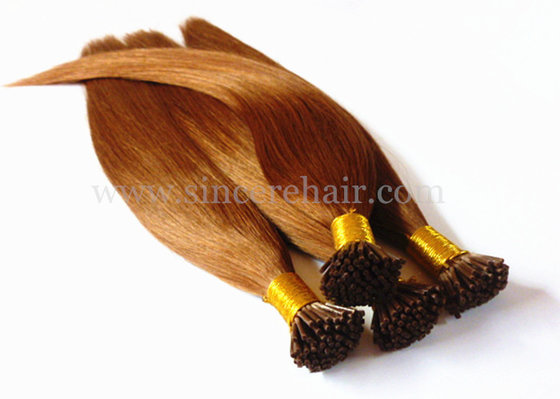 20" Pre Bonded Hair Extensions Flat Tip for sale - 20" Brown Keratin Fusion Flat Shape Hair Extensions 1.0 G  on Sale supplier