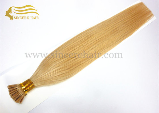 Hot Selling Pre Bonded Hair Extensions - 18" Popular Brown Pre Bonded I Tip Hair Extensions 0.75 G / Strand For Sale supplier