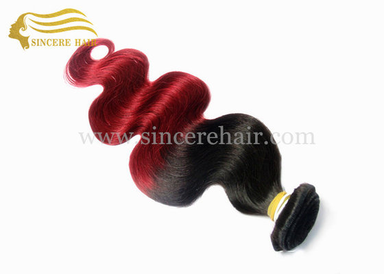22" Body Wave OMBRE Hair Extensions for Sale, Hot Selling 55 CM BW OMBRE Remy Human Hair Weft Extensions For Sale supplier