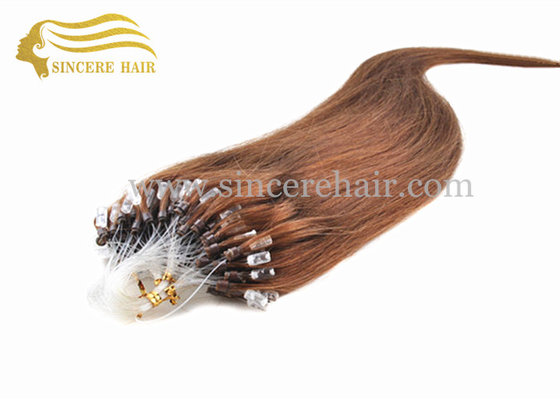 24" Micro Ring Hair Extensions for sale - 60 CM 2 Tone Ombre Color Micro Links Hair Extensions 1.0 G / Strand For Sale supplier