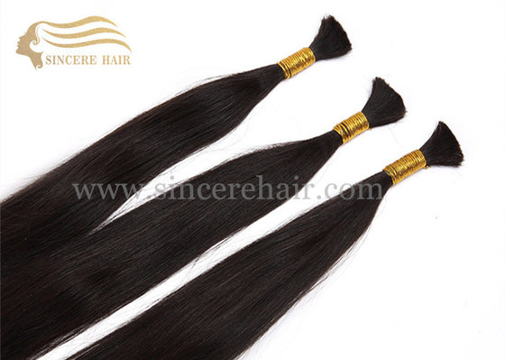 24" Ombre Remy Human Hair Bulk for sale - 24" Straight Colourful Ombre Real Remy Human Hair Bulk Extensions For Sale supplier