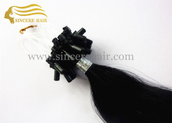 26" BD Micro Ring Hair Extensions for sale - 65 CM 1.0 Gram Body Wave Brown Micro Linked Hair Extensions For Sale supplier