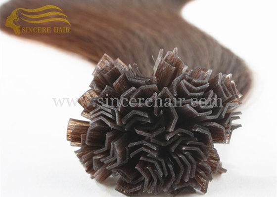 55CM Remy Stick Human Hair Extensions - 1.0 Gram Silk Straight Pre Bonded I Tip Hair Extensions For Sale supplier
