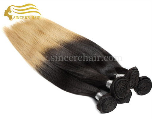 16 Inch 40 CM Short White Blonde #60 Remy Human Hair Weft Extensions For Sale supplier
