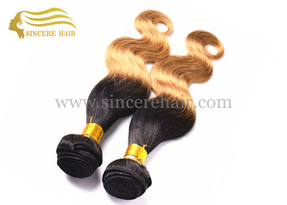 50CM Ombre Hair Extensions, 20" Body Wave Ombre Human Hair Weft Extension for Sale supplier