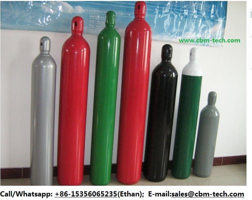 40L Steel Oxygen Cylinders for O2 Gas Plants