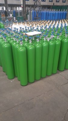 40L Steel Oxygen Cylinders for O2 Gas Plants