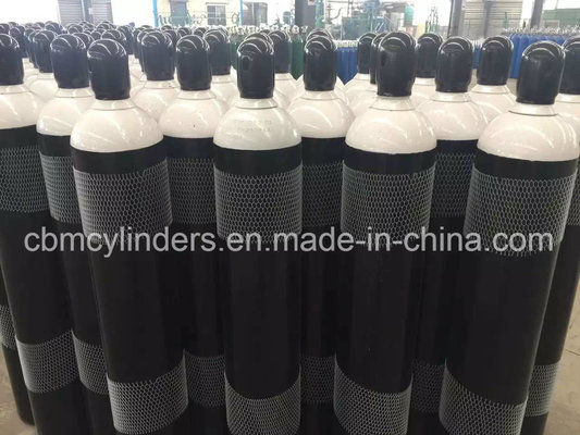 OEM O2 Gas Cylinders 40L (6m3) for Gas Plants