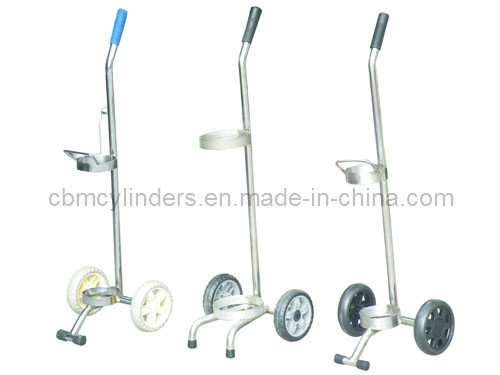 Portable Oxygen Cylinder Trolleys for Small Gas Cylinders