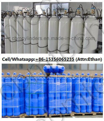 4L5L 6.7L7L8L10L13.3L Industrial Oxygen Cylinder with O2 Valve & Handle